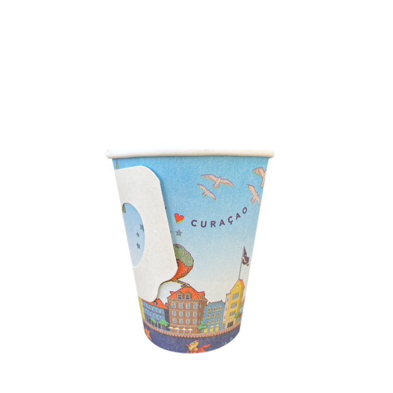 EMERALD NATURE-FRIENDLY Single Wall Hot Cup – Firgos Curaçao